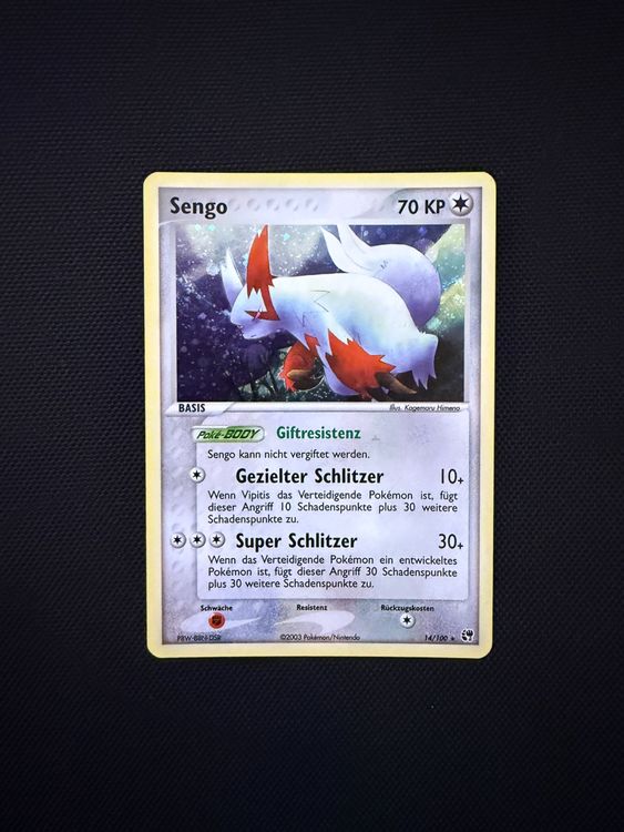 🔥 Pokemon Sengo 14/100 EX Sandstorm 🔥 (Gebraucht) in Felben-Wellhausen ...