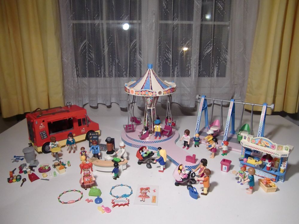 Playmobil Jahrmarkt / Karussell / Schaukel / Imbiss etc. | Kaufen auf ...