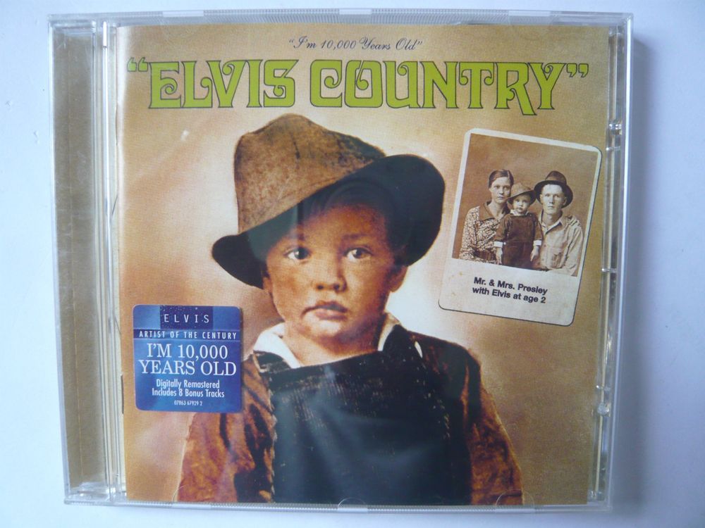 Elvis Presley I'm 10'000 Years Old Elvis Country (D'occasion) à ...