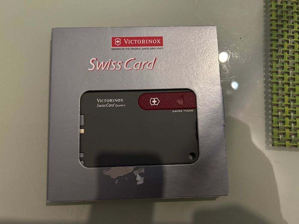 Neue Victorinox SwissCard inkl. OVP (Neu und originalverpackt) in ...