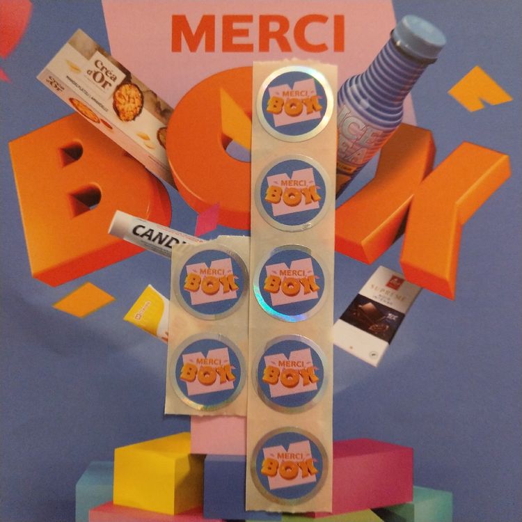 7 Stickers MIGROS MERCI Box | Kaufen auf Ricardo
