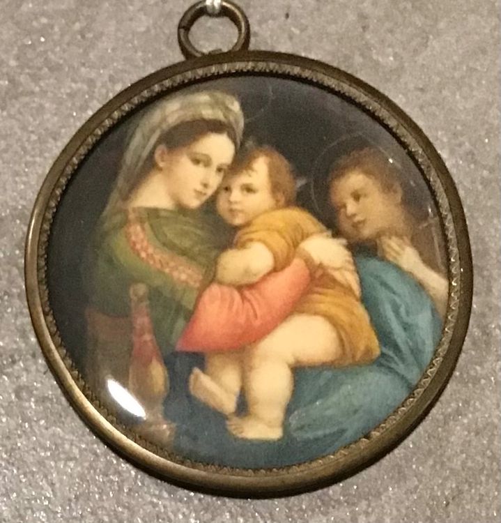 Antike Miniature Gemälde Verso: Unleserlich Signiert (Gebraucht) in Root für CHF 30 – mit ...