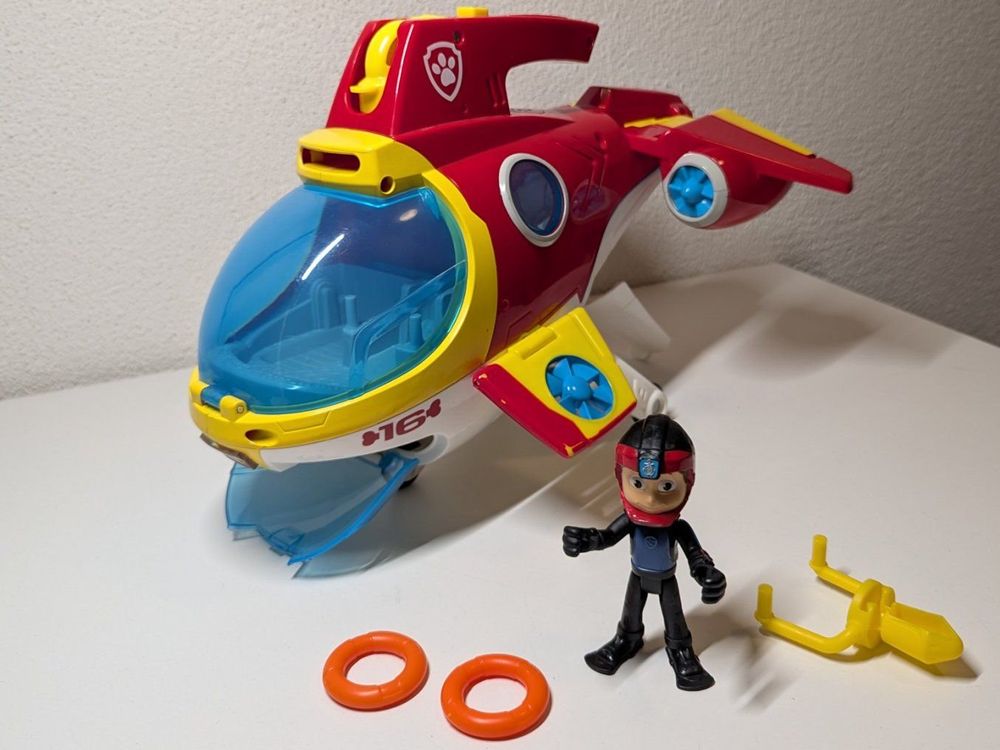 Paw Patrol Sub Patroller inkl. Ryder und Zubehör (Gebraucht) in Stans ...