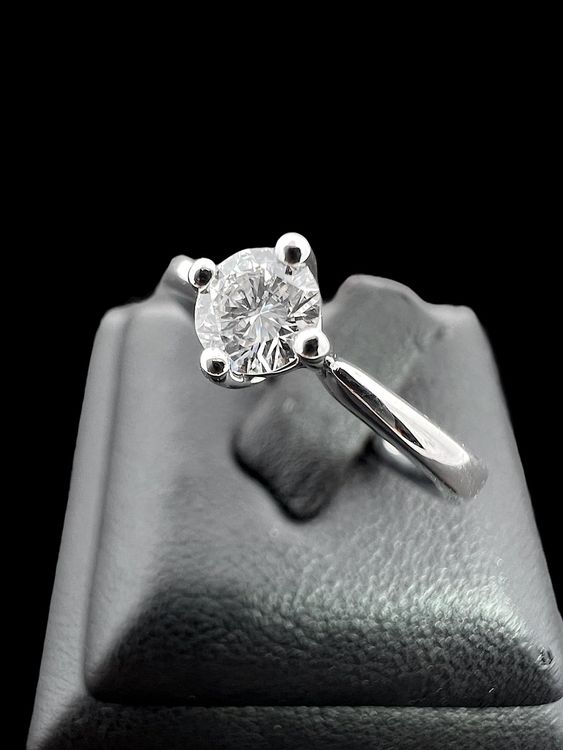 Solitär Diamant 0.30ct Ring Bucherer 18k Wg Gr 51 *S570 (Gebraucht) in Zürich für CHF 483 – mit ...
