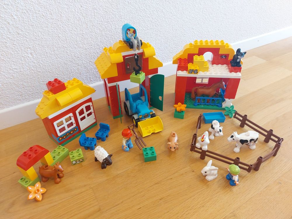 LEGO Duplo 10525 Grosser Bauernhof & 10522 Tiere | Kaufen auf Ricardo