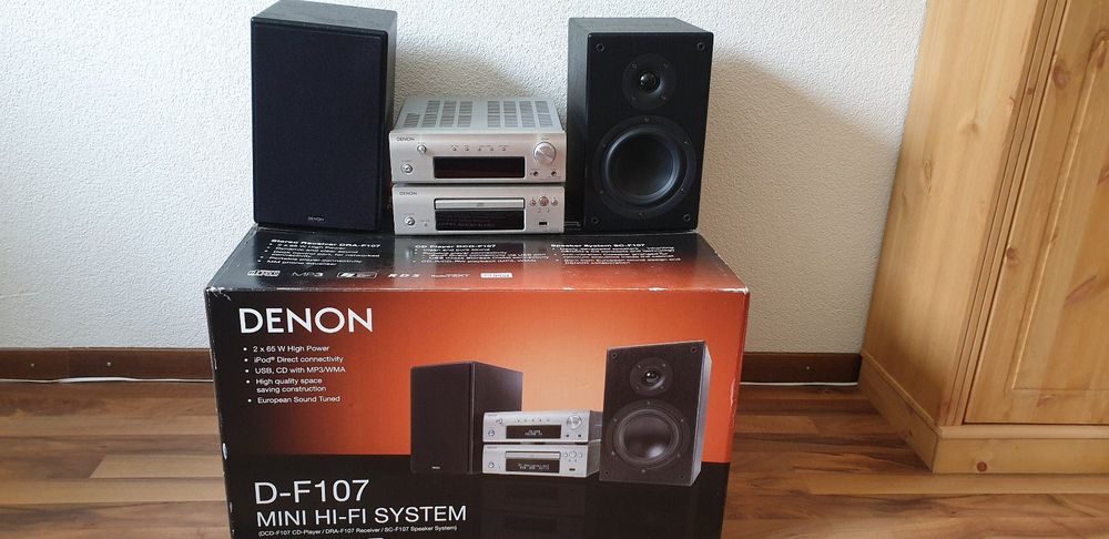 Denon Mini Hi-Fi System D-F107 | Kaufen auf Ricardo