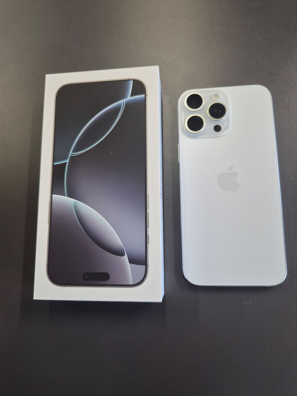 Apple iPhone 16 Pro Max, Titan weiss 256 GB (Gebraucht) in Bern für CHF ...
