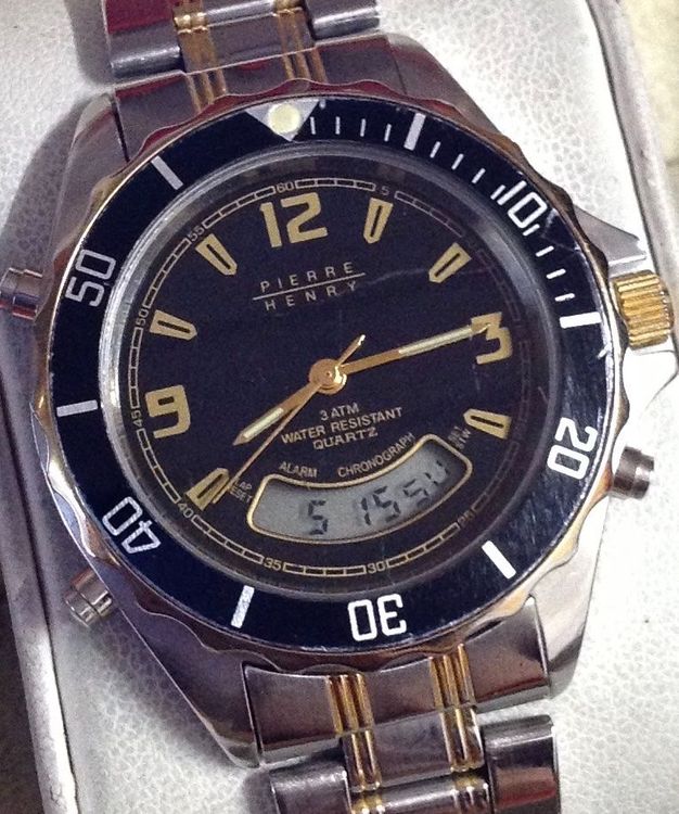 PIERRE HENRY Chronograph Herrenuhr ( Quartz / 42 mm ) (Gebraucht) in ...