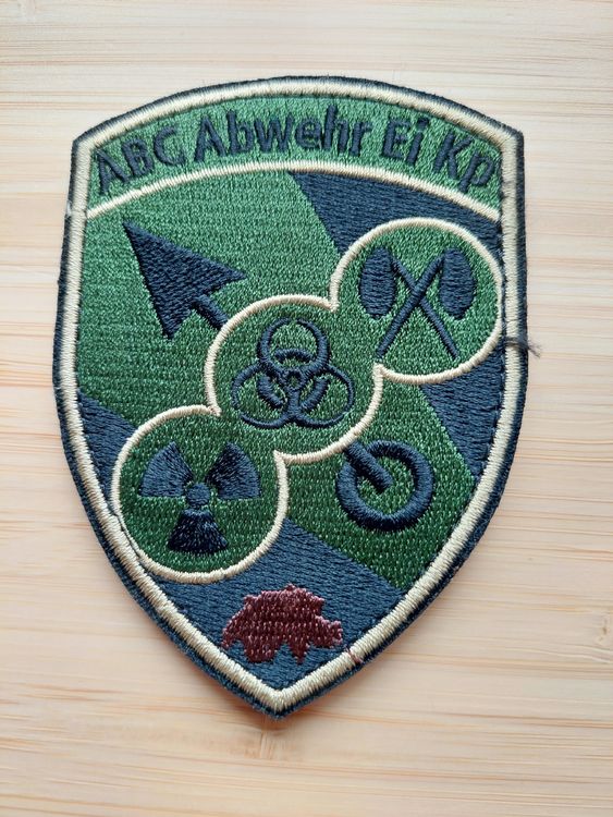 Badge Schweizer Armee, ABC Abwehr Ei Kp (Gebraucht) in Unterkulm für ...