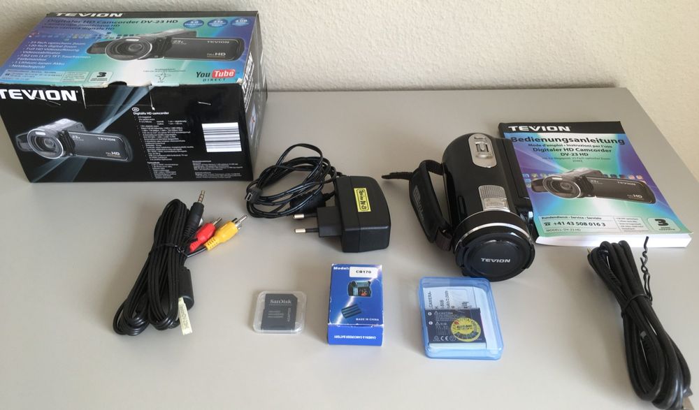 TEVION Digitaler HD Camcorder DV-23 HD (Gebraucht) in Dornach für CHF ...