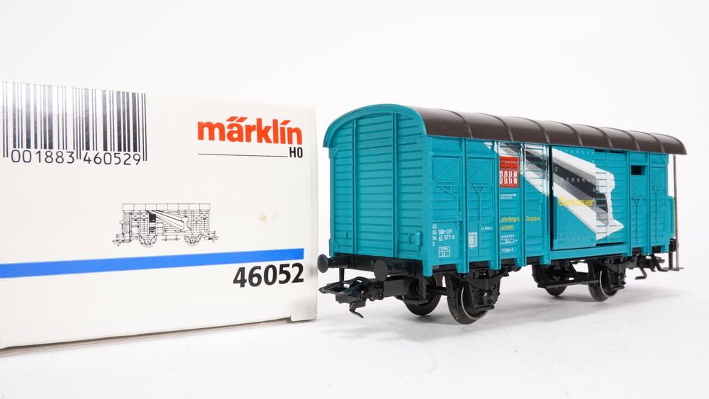 1ø Märklin 46052 SBB Güterwagen K3 Lehrlingswagen (Gebraucht) in ...