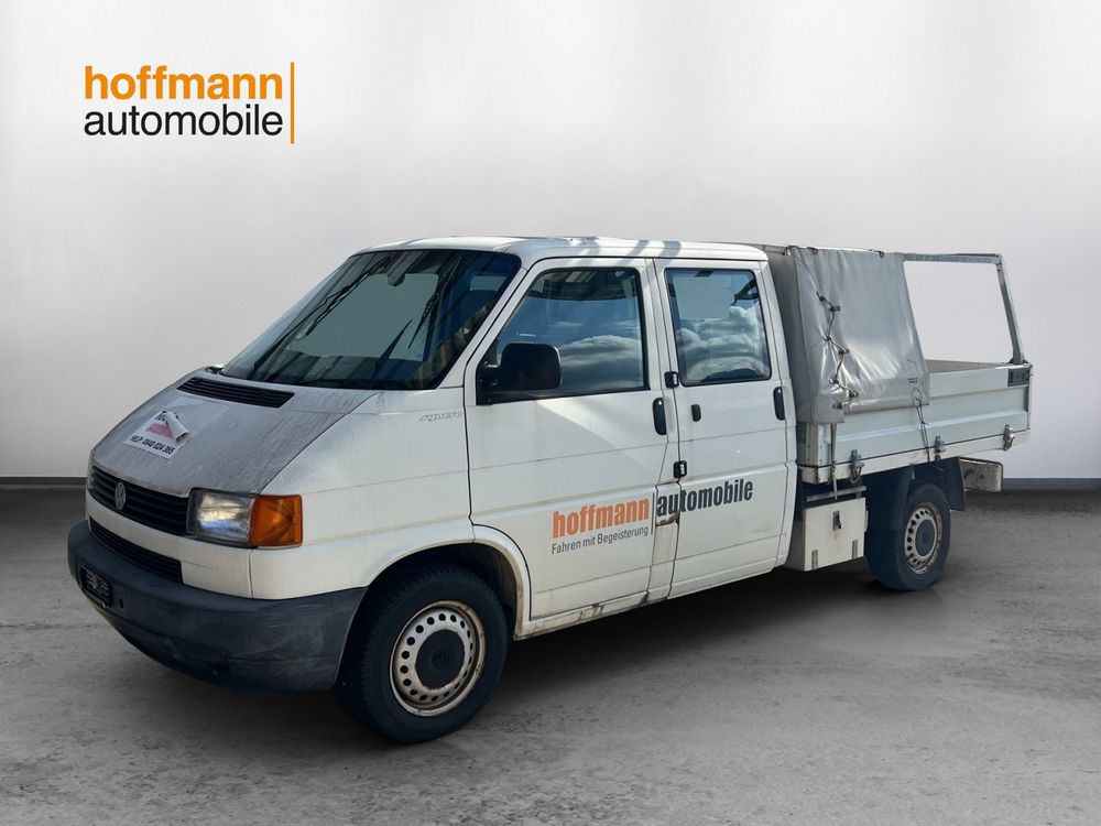 VW T4 Transporter Pritsche mit Doppelkabine Syncro (Gebraucht) in ...