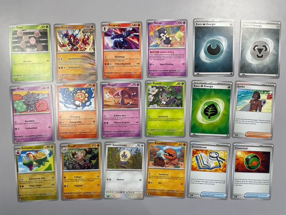Pokemon Karten Set (Versand gratis) (Neu (gemäss Beschreibung)) in Chur für CHF 1.2 – mit ...