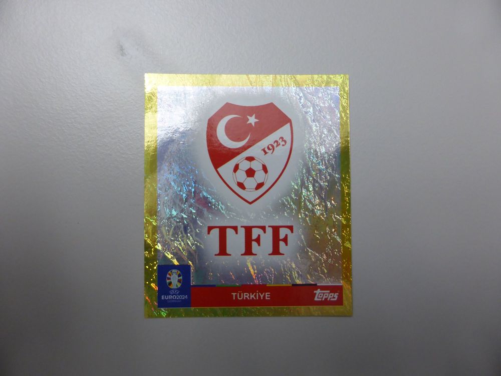 Topps Euro 2024 Sticker TUR 1 Goldiger Rahmen | Kaufen auf Ricardo