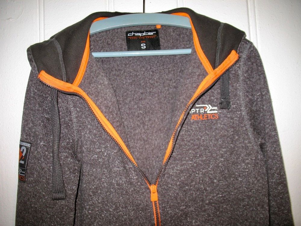 Hoodie Chapter Athletics anthrazit Reissverschluss | Kaufen auf Ricardo