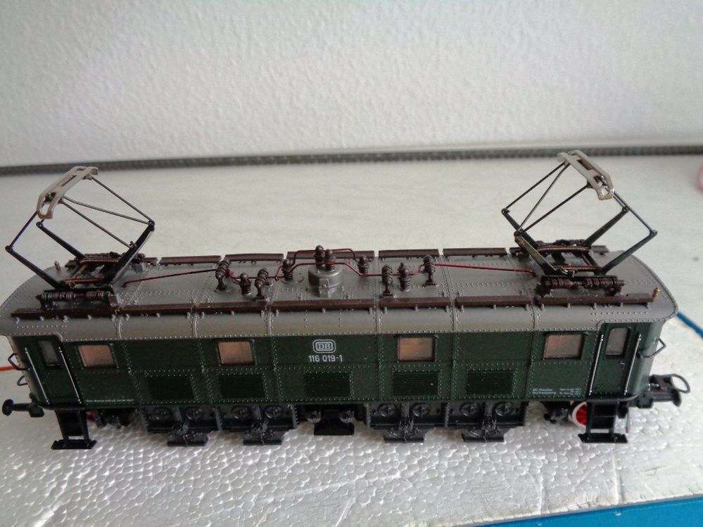 Roco 4143 DB Elektro - Lok grün BR 116 DC / analog, mit OVP (Gebraucht ...