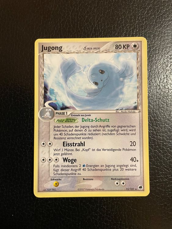 Ex Dragon Frontiers Jugong rare 15/101 DE Ab 1 (Gebraucht) in für CHF 1 ...