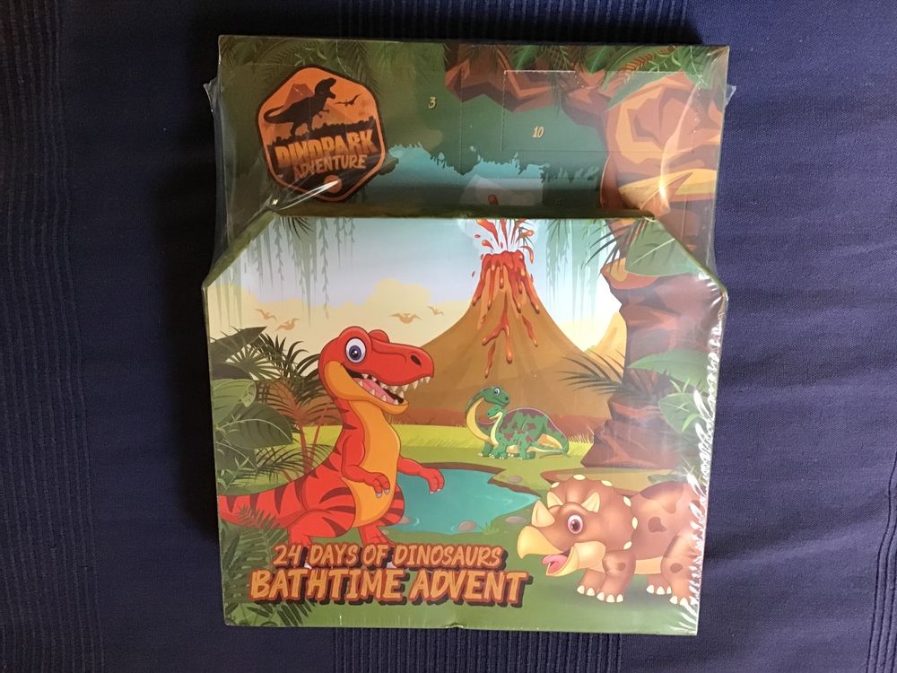Dino Bade-Adventskalender 24 Tage Dinosaurier, NP 49.90 (Neu und ...