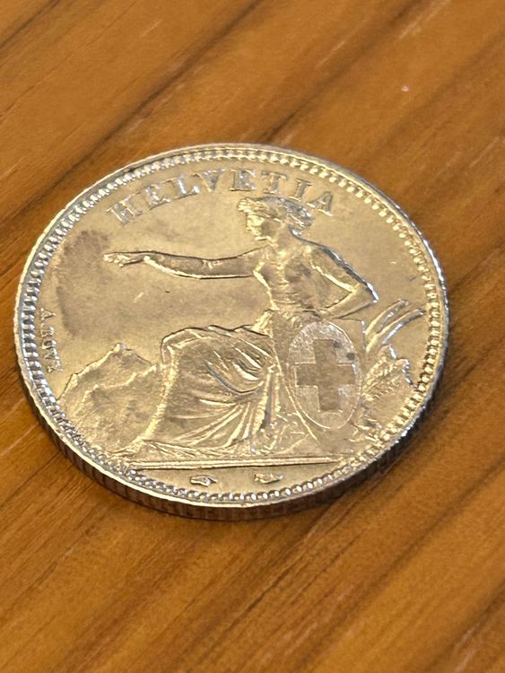 1 Franken 1850 Schweiz in sehr guter Erhaltung (Gebraucht) in Zürich für CHF 142 – mit Lieferung ...