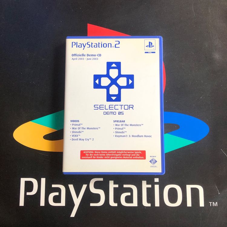 Selector 05 Demo für den Einzelhandel Sony PlayStation 2 (Gebraucht) in Kestenholz für CHF 69 ...