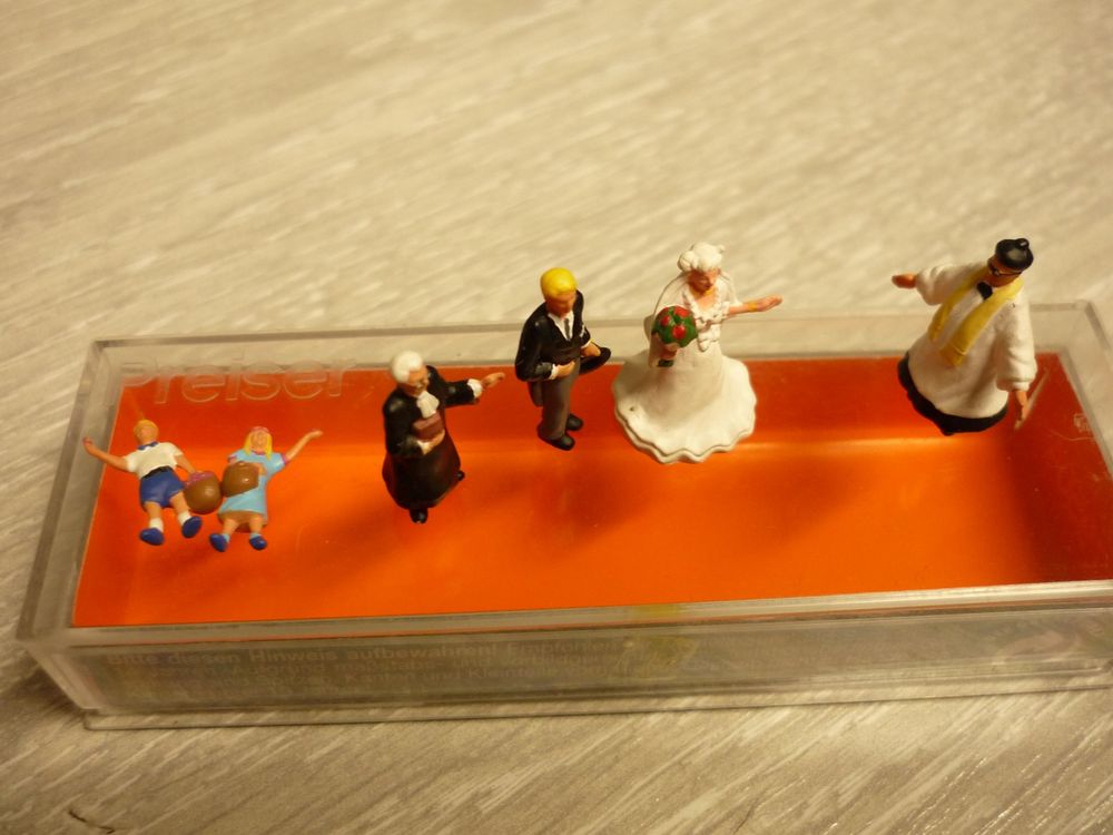 Preiser mariage miniature scène complète - Collection été! (Gebraucht ...