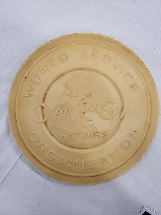 Omega World Service Organisation Stempel aus Resin Unikat (Gebraucht ...