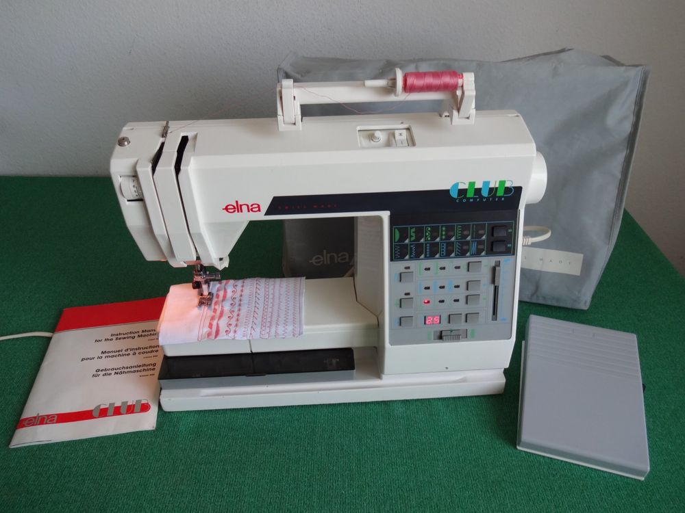 "ELNA CLUB Computer" Revidiert mit 2-Monate Garantie (Gebraucht) in ...