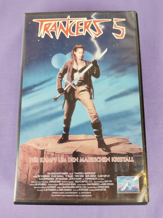 VHS-Videokassette: Trancers 5 (Produziert von Charles Band) (Gebraucht ...