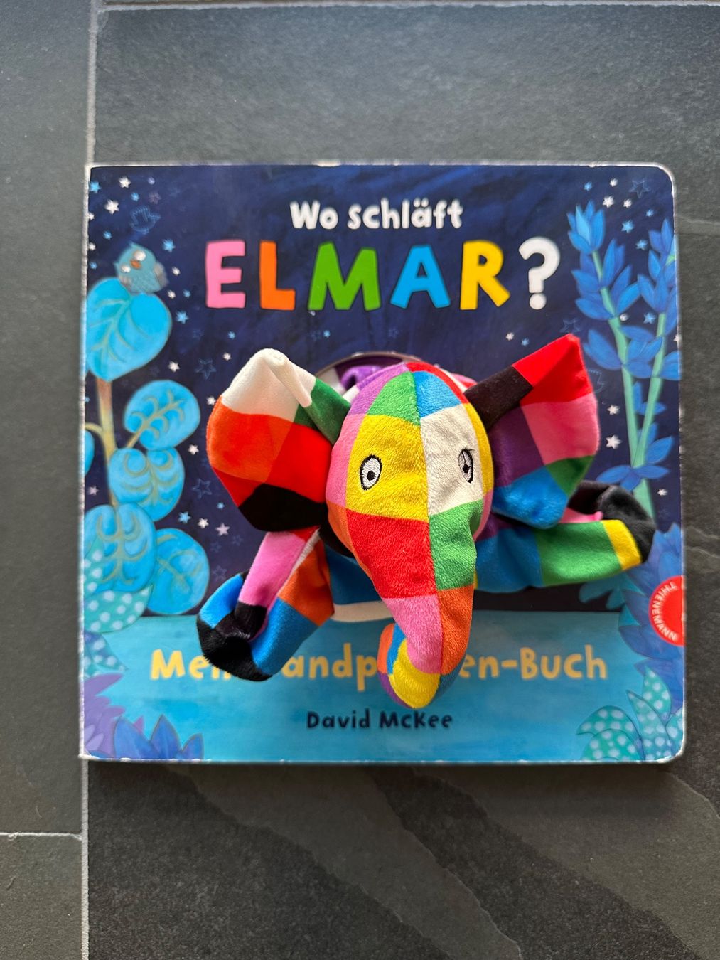 Elmar Handpuppen-Buch "Wo schläft Elmar?" TOP Zustand! (Gebraucht) in ...