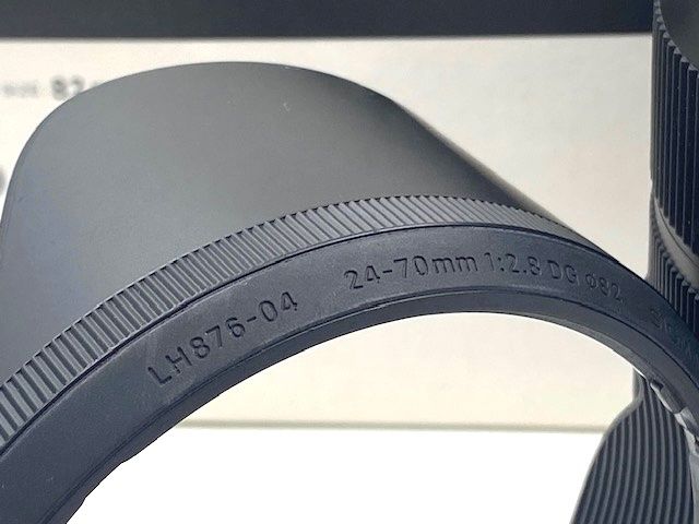 Sigma SA: Sigma Art 24-70mm 2.8 DG OS (Gebraucht) in Seewis Dorf für ...