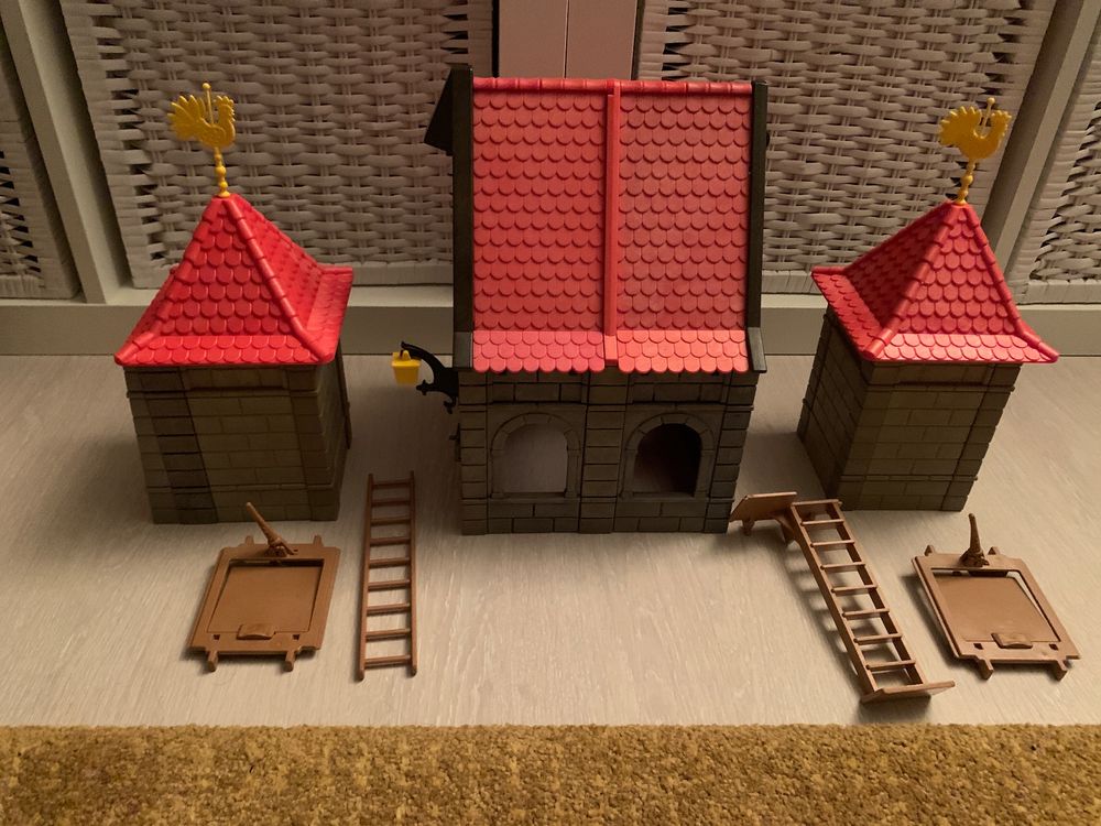 Playmobil Mittelalter Fachwerk Ritter Haus Ritterburg | Kaufen auf Ricardo