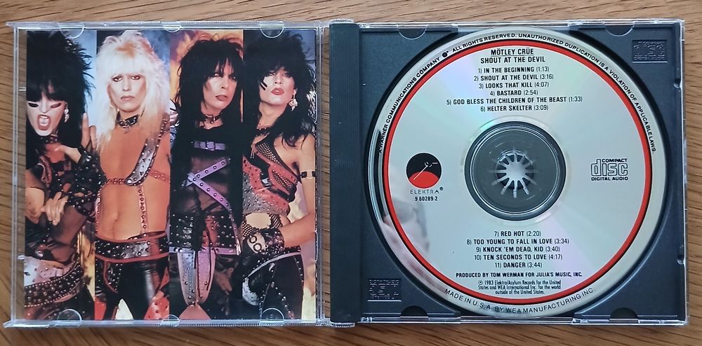 Mötley Crüe – Shout At The Devil (CD) Sehr guter Zustand!!! (Gebraucht ...