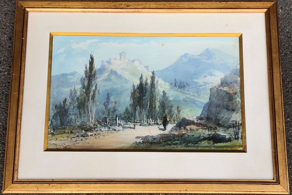Carlo Conte (1898-1966) Orig. Aquarell (Gebraucht) in Hochdorf für CHF 25 – mit Lieferung auf ...