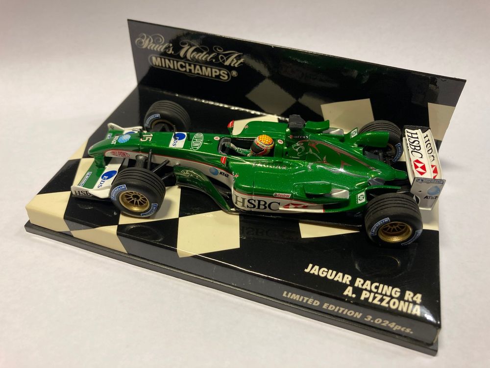 1:43 Minichamps Jaguar Racing R4 A. Pizzonia 2003 (Gebraucht) in ...