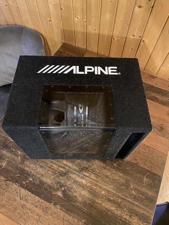 Subwoofer, Alpine, 800W PEAK, SWG-1244 | Kaufen auf Ricardo
