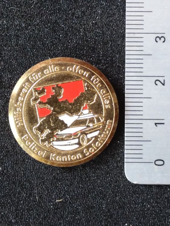 Kantons Polizei Solothurn Pin Anstecker selten (Gebraucht) in Heimiswil für CHF 2 – mit ...