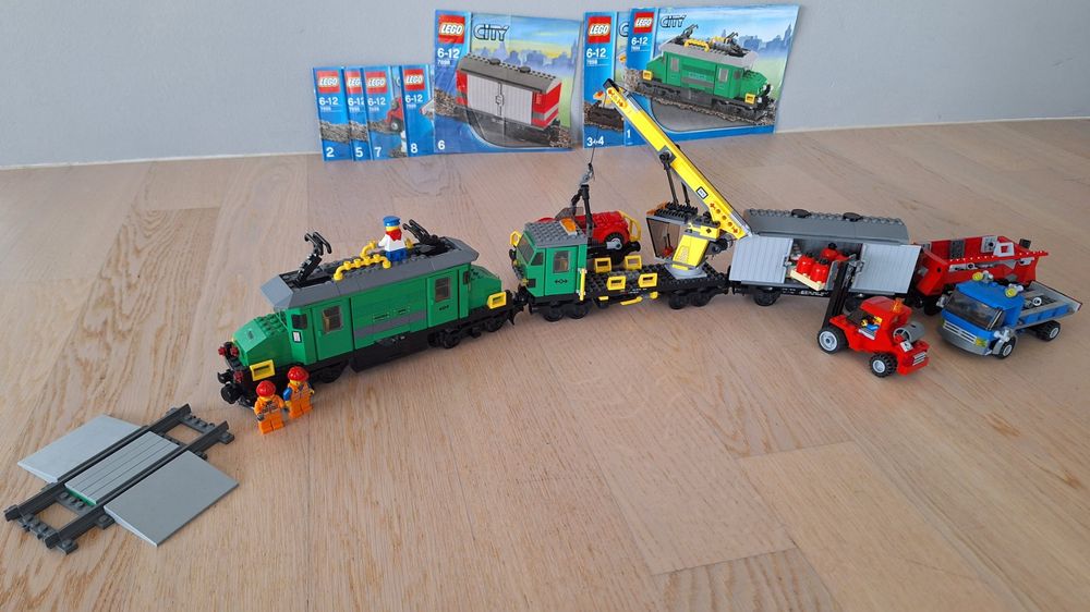 LEGO® CITY 7898 Güterzug / Cargo Train / Eisenbahn / 2006 (Gebraucht ...