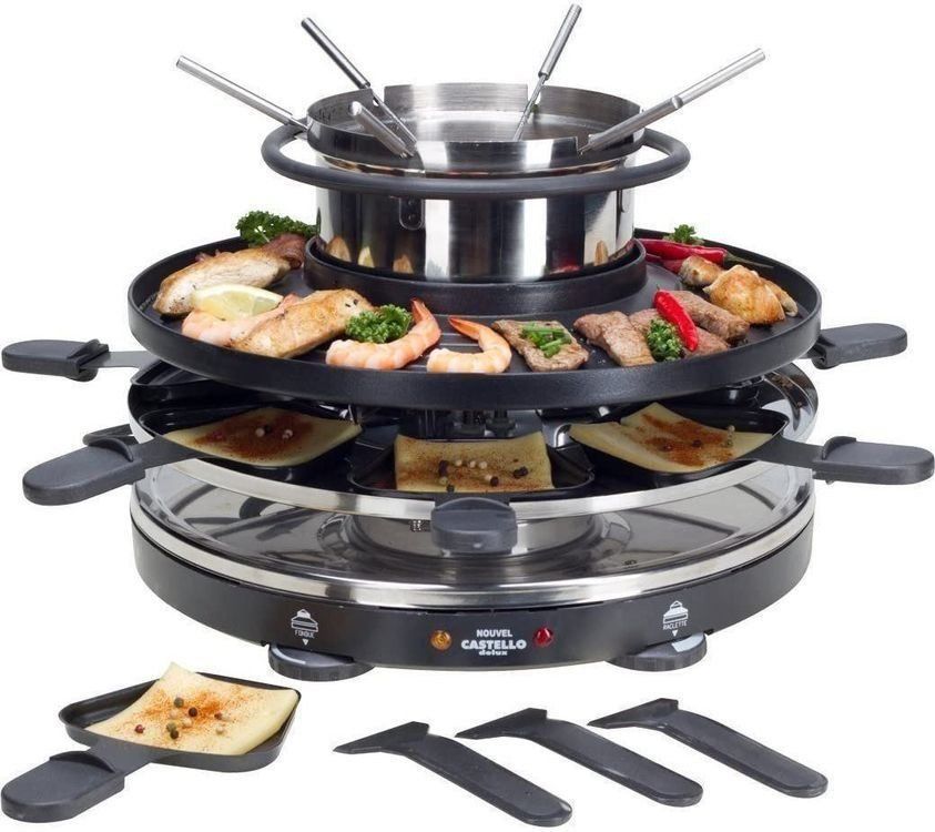 Nouvel Castello - Raclette/Fondue/Grill (Neu und originalverpackt) in Brunnadern für CHF 6 – mit ...