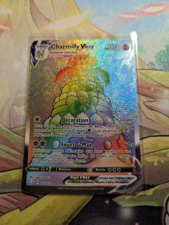 Carte pokemon - Charmilly Vmax Rainbow (Neuf (Voir description)) à ...