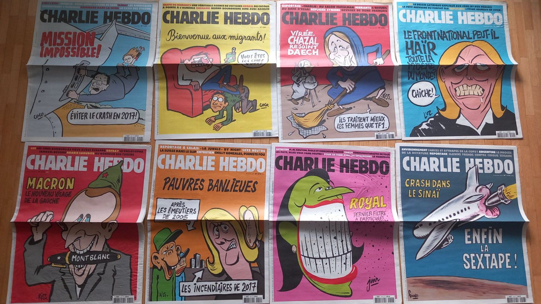 Charlie Hebdo: Collection de 29 journaux et hors-séries!2015 (D ...