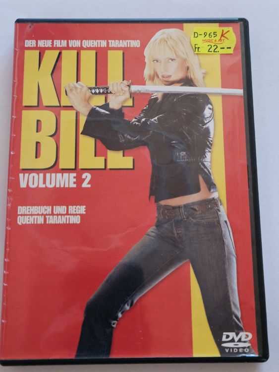 Kill Bill Volume 2 / DVD Quentin Tarantino / #WT18 | Kaufen auf Ricardo