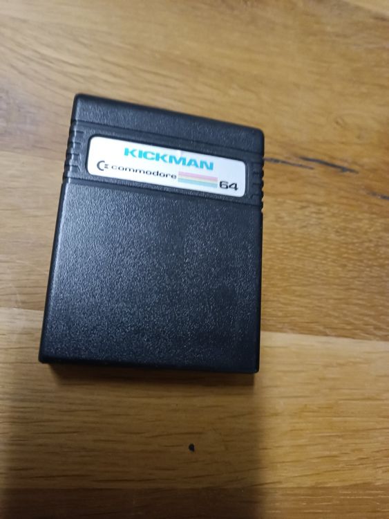 C64 Spiel: Kickman, Modul, Cartridge, Retro Game 👍 (Gebraucht) in Grüt ...
