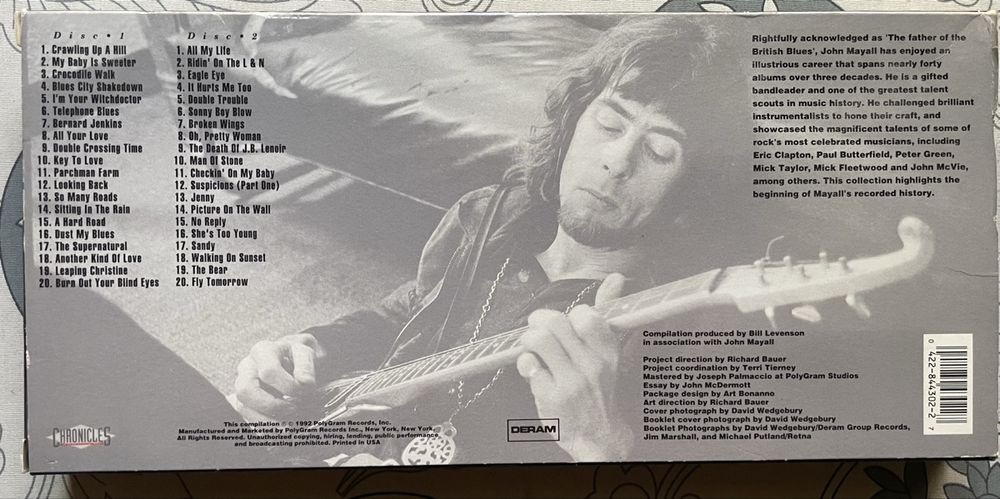 John Mayall 1964 - 1969 London Blues Collection CD Box (Gebraucht) in ...
