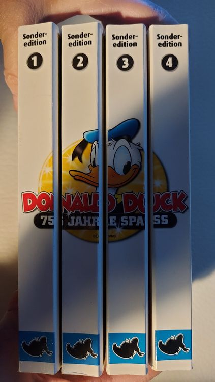 LTB s 75 Jahre Donald Duck in 4 Bändern! (Neu (gemäss Beschreibung)) in ...