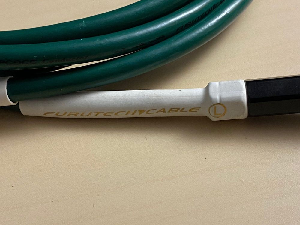 HIGH-END CHINCH-KABEL - FURUTECH -2 X 1M (Gebraucht) in Fahrwangen für CHF 169 – mit Lieferung ...