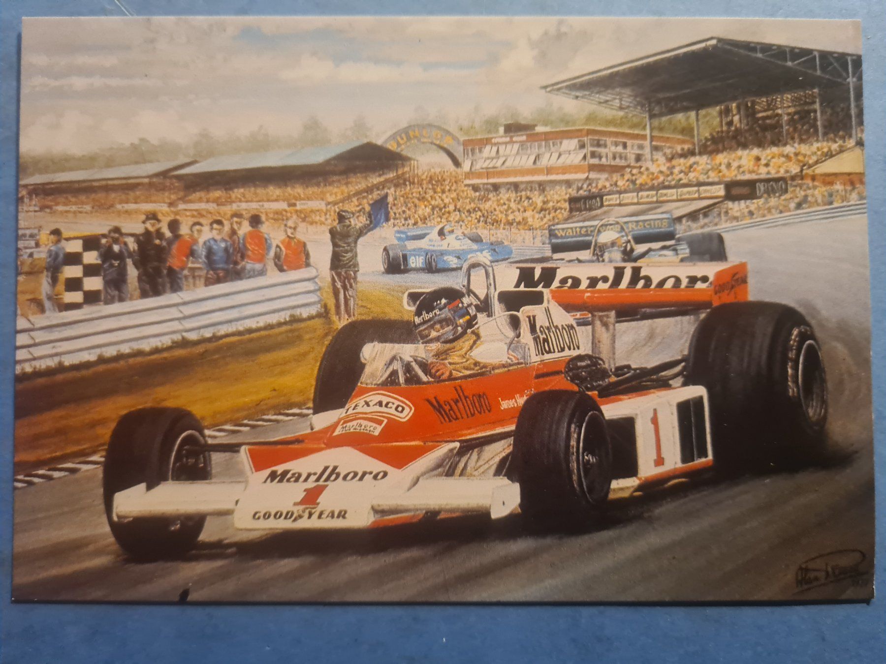 JAMES HUNT McLAREN FORD 1976 BRANDS HATCH CARTE POSTALE (D'occasion) à ...