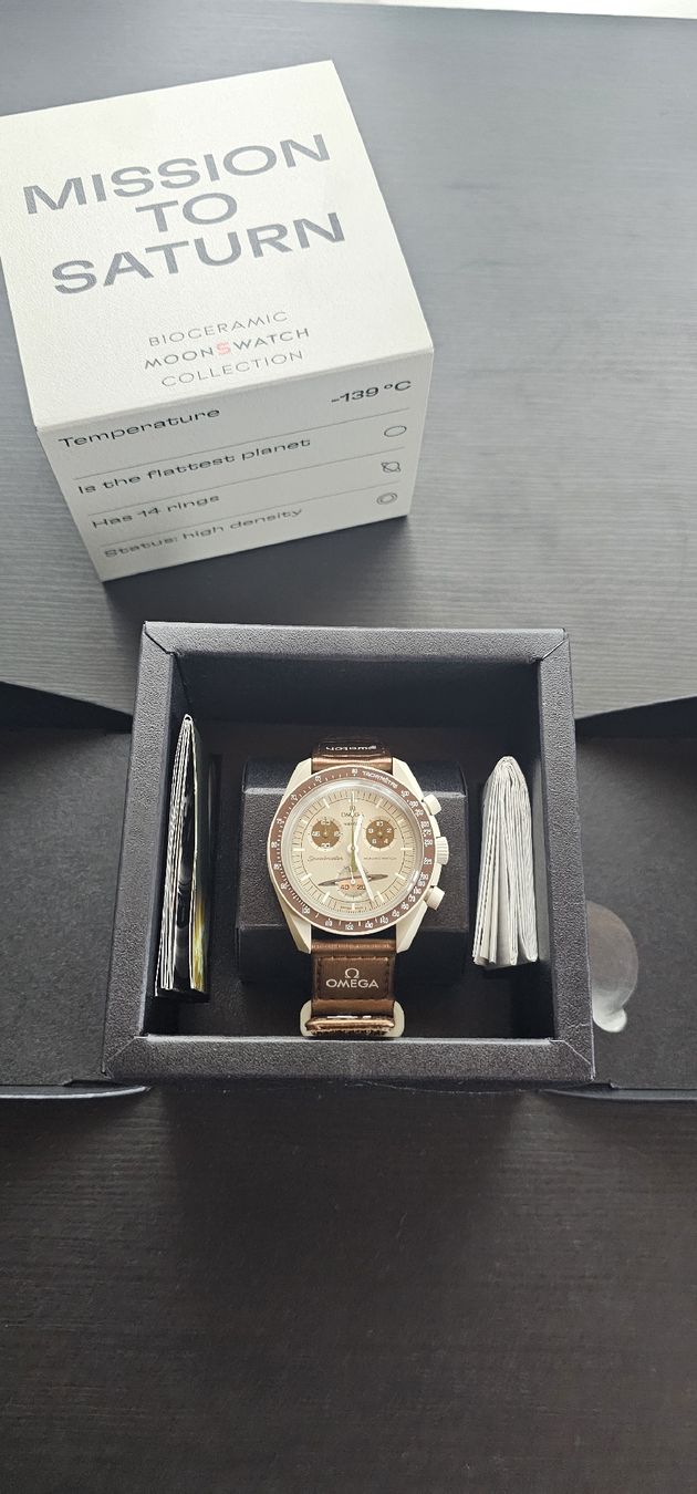 Omega x Swatch Moonswatch Mission to Saturn - Neu! (Neu und ...