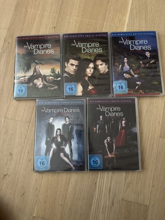 Vampire Diaries Staffeln 1-(4)5 DVD (Gebraucht) in Effretikon für CHF ...