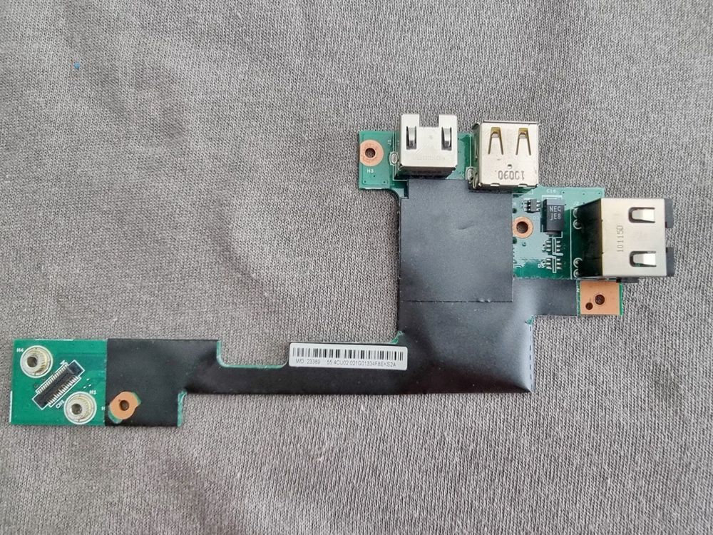 LENOVO ThinkPad T510 Mainboard Erweiterungsboard LAN USB Mod (Gebraucht ...