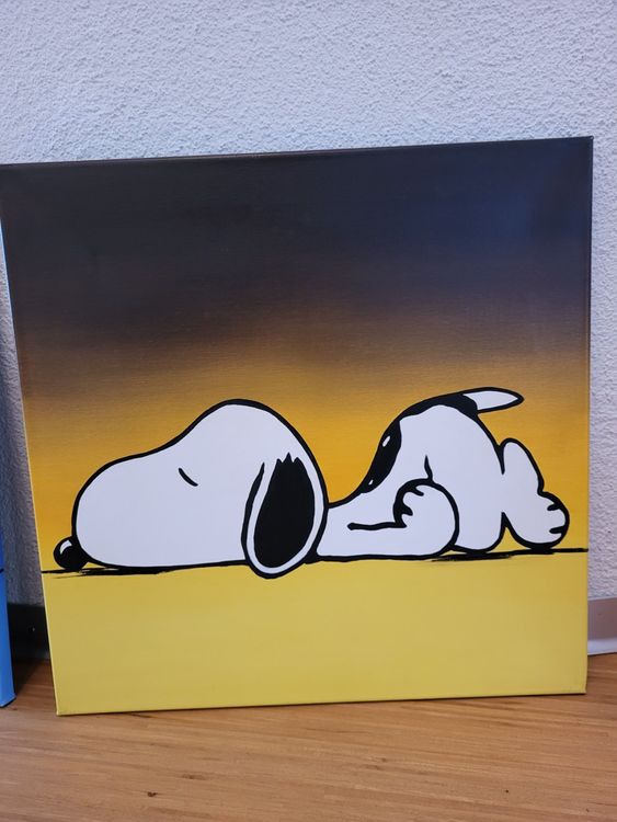 Snoopy Bilder Set - 4-teilig auf Leinwand (Gebraucht) in Baar für CHF 179 – mit Lieferung auf ...